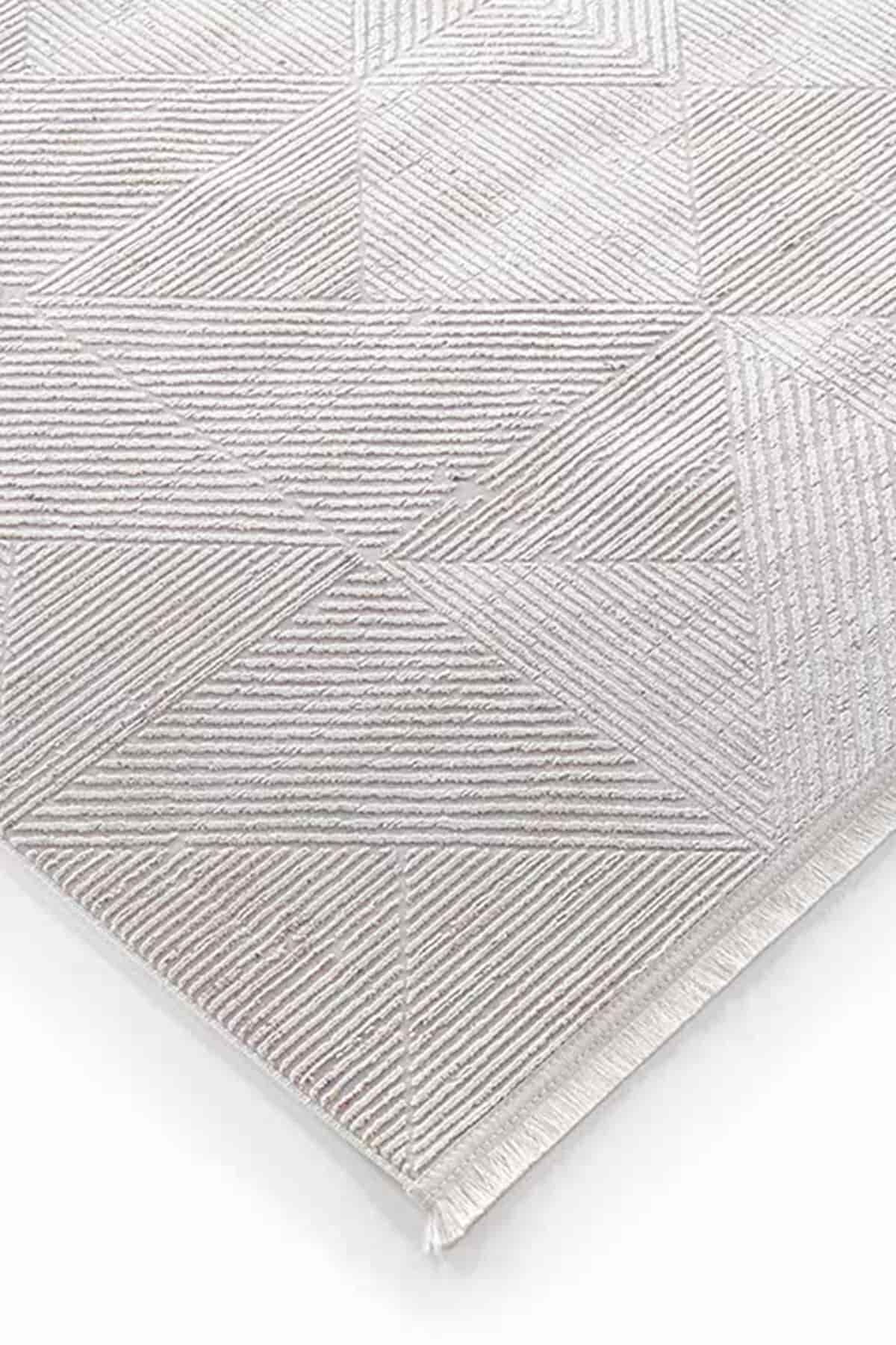 Lidya 16115 Dikdörtgen Tozumaz Makine Halısı 120X0000 - Gri | Gümüşsuyu