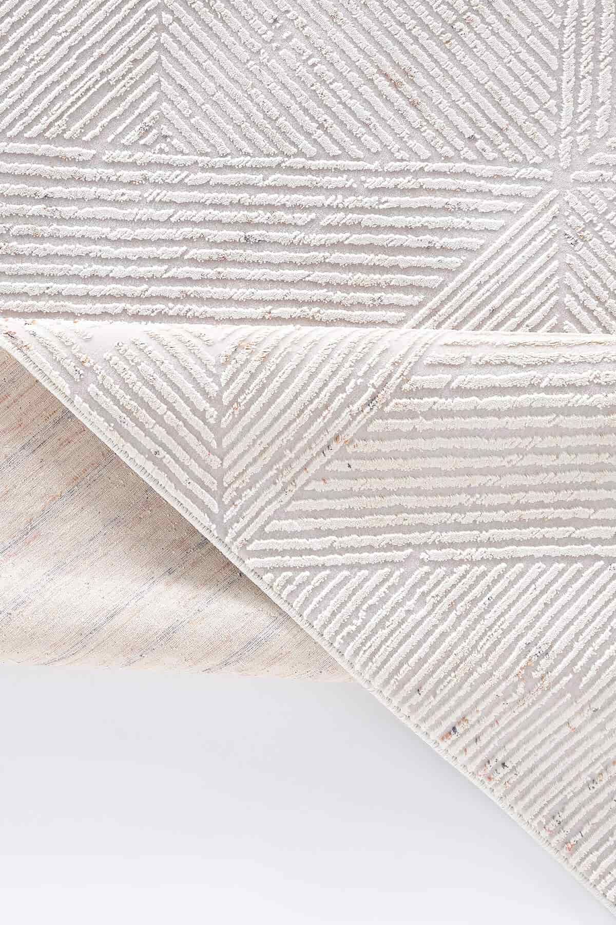 Lidya 16115 Dikdörtgen Tozumaz Makine Halısı 120X0000 - Gri | Gümüşsuyu