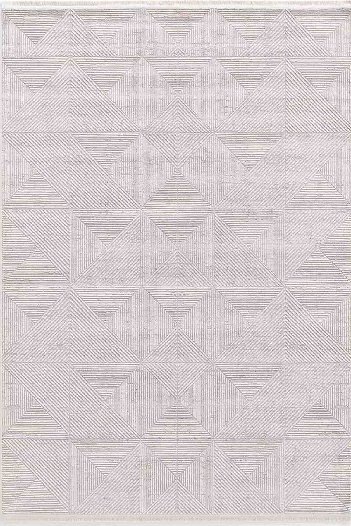 Lidya 16115 Dikdörtgen Tozumaz Makine Halısı 120X0000 - Gri | Gümüşsuyu